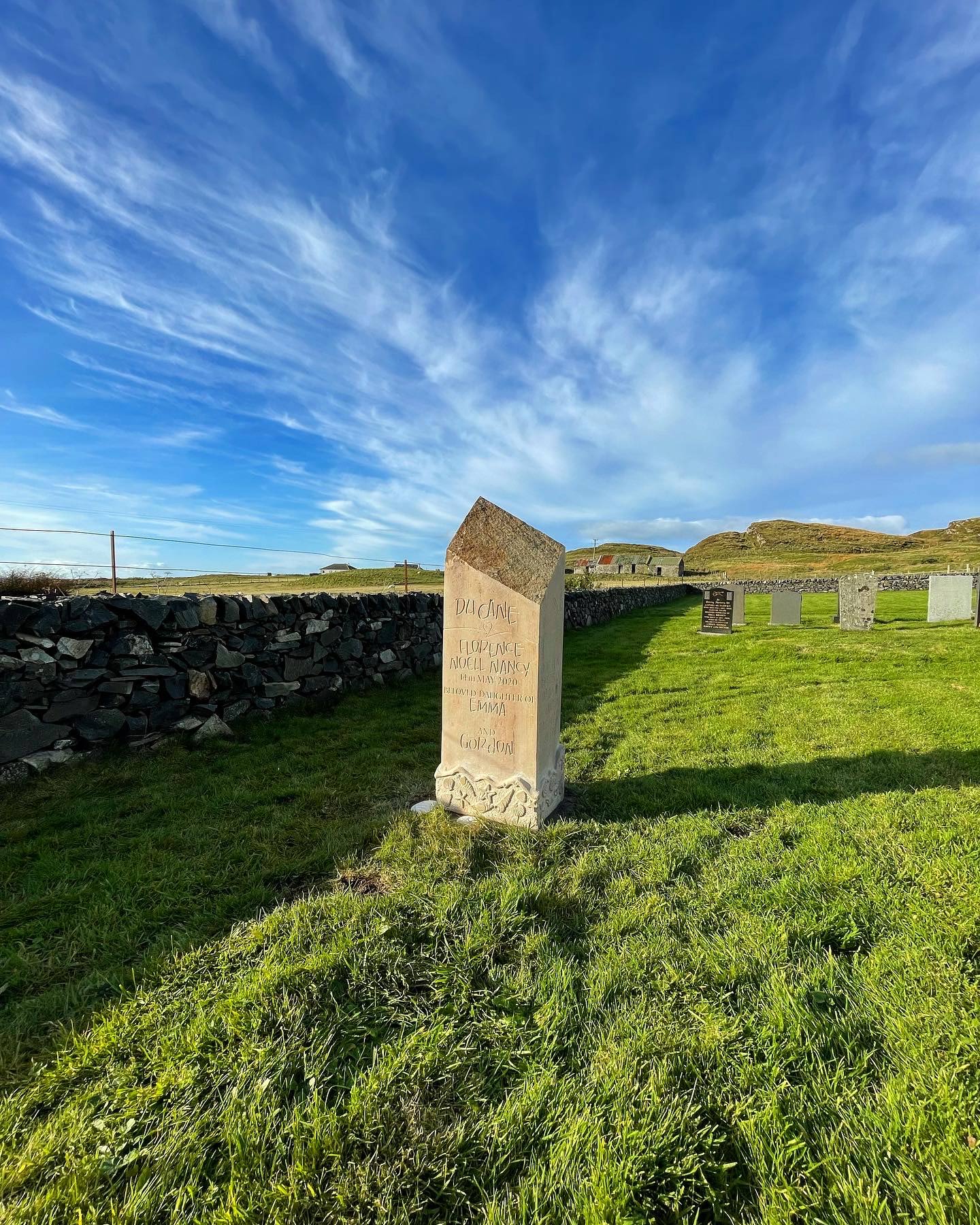 Colonsay memorial - Speyside Sculptor : Stuart Murdoch
